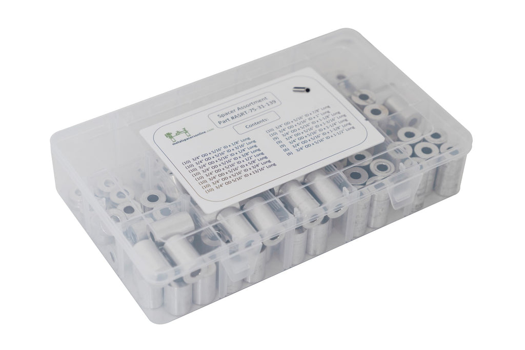 Spacer Assortment Kits | Metal Spacers Online